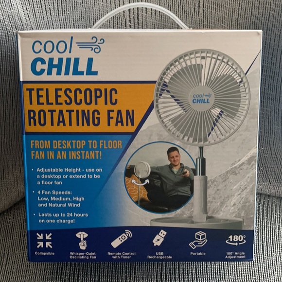 cool Chill | Cameras, Photo & Video | Cool Chill Telescope Portable Fan ...